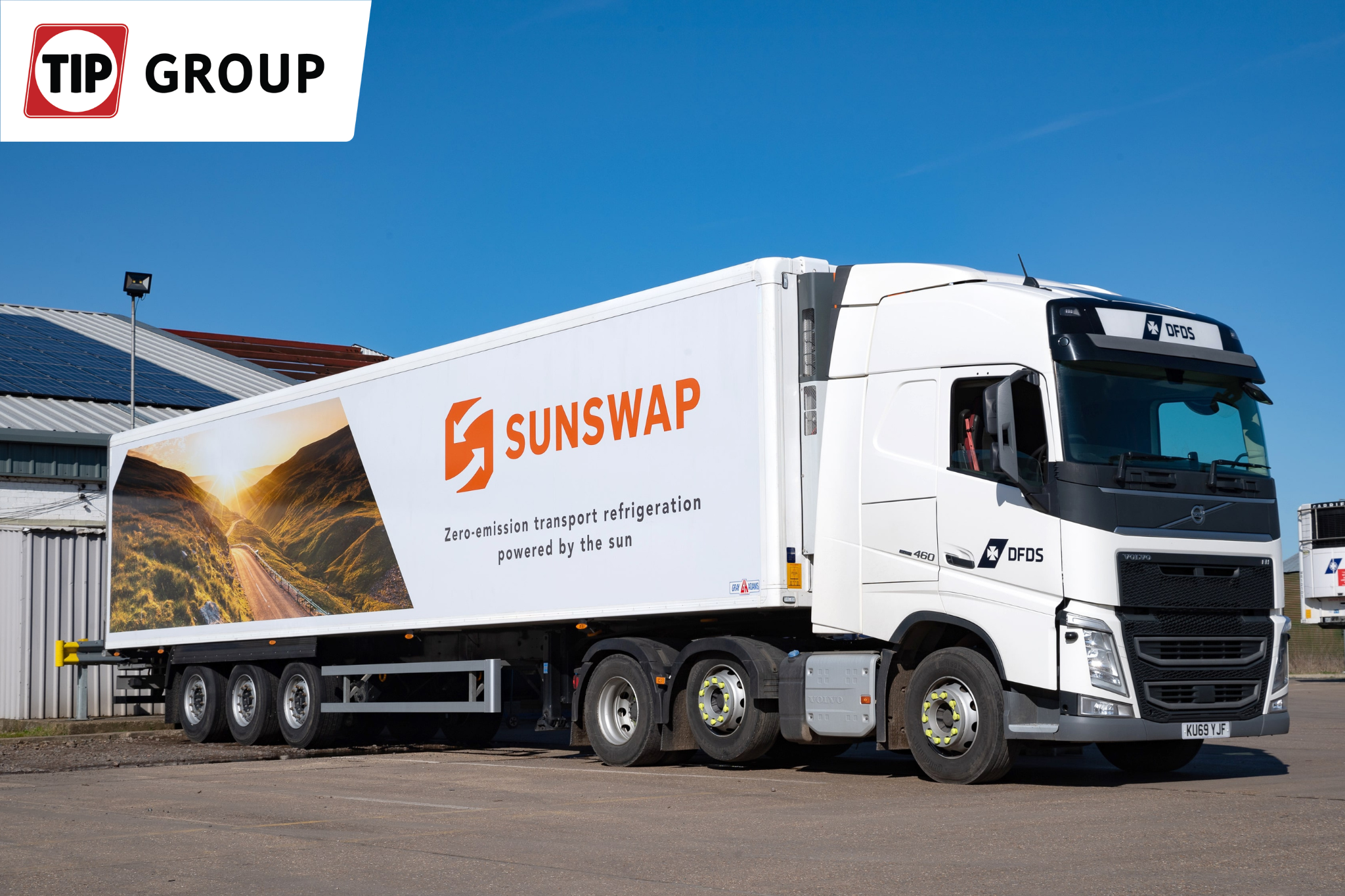 Decarbonizing the cold chain with battery and solar-powered refrigerated trailers! | TIP Group